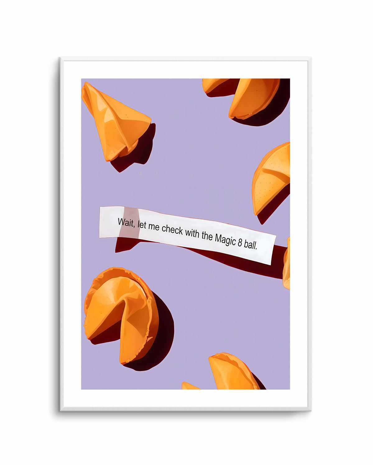 Fortune Cookie and the Magic 8 Ball | Art Print – Olive et Oriel