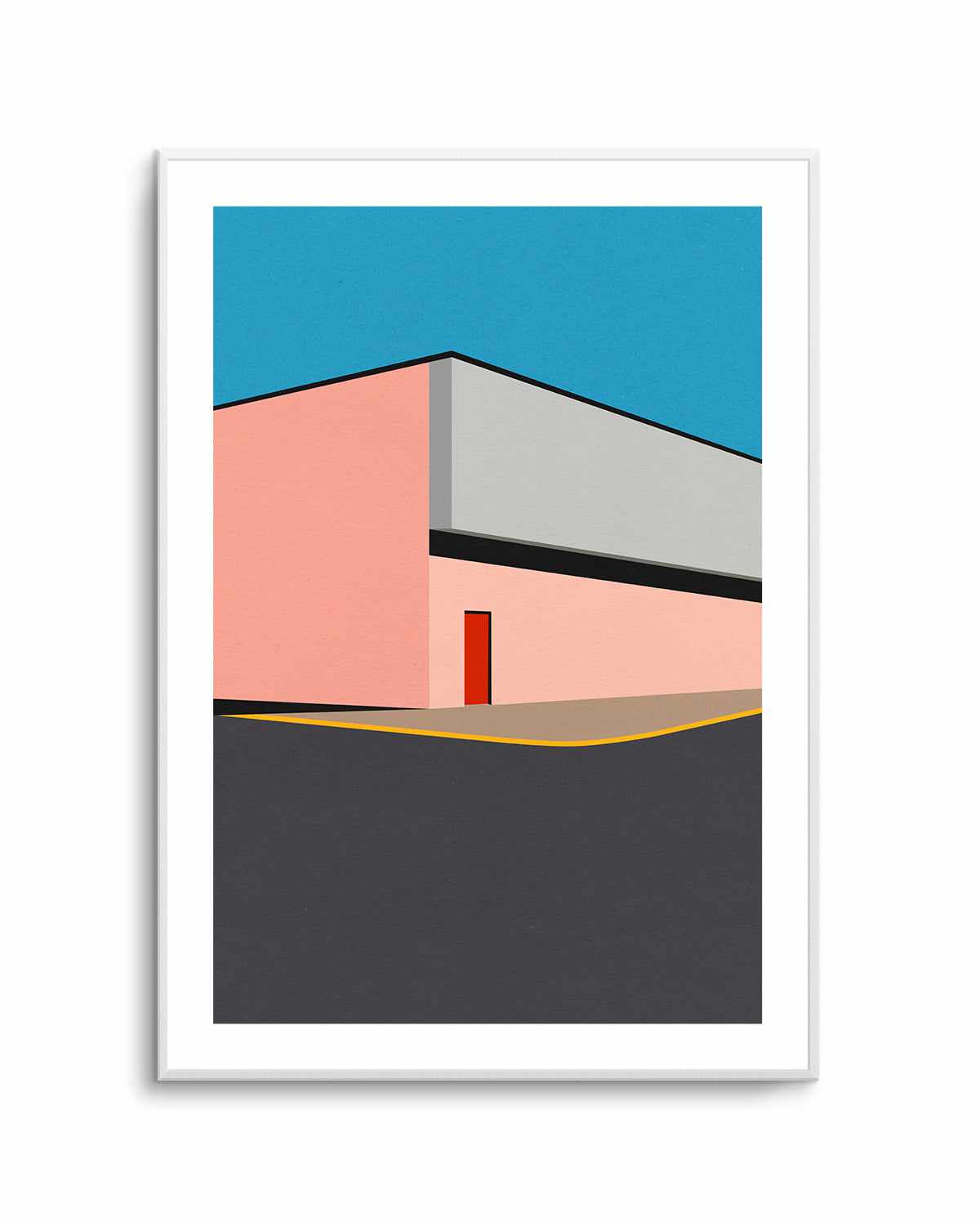 Warehouse Illustration By Rosi Feist | Art Print – Olive et Oriel