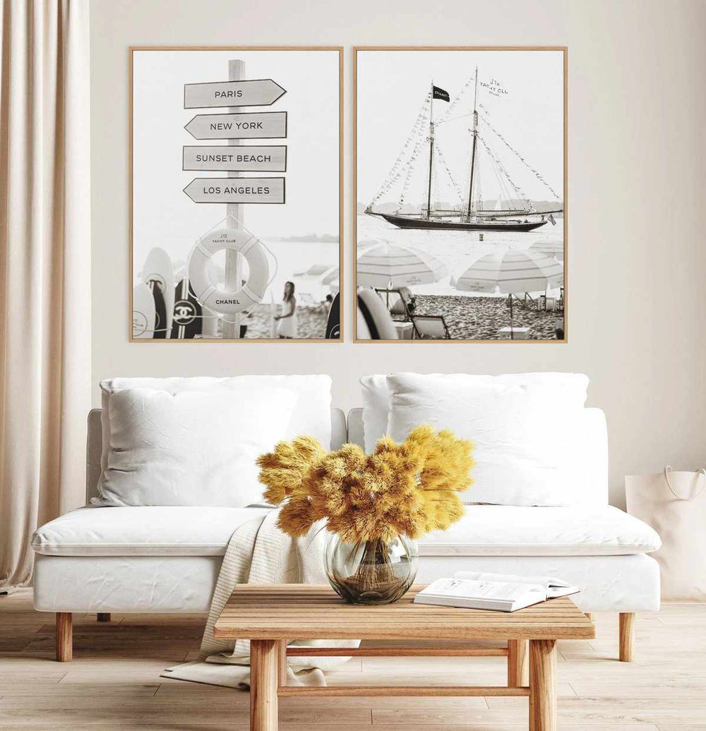 Buy Hampton Wall Art in Canvas. Framed Art Prints Australia Specialists ...