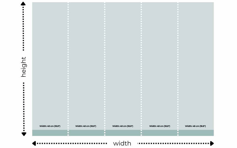 How to measure your home for wallpaper - Our easy guide! – Olive et Oriel