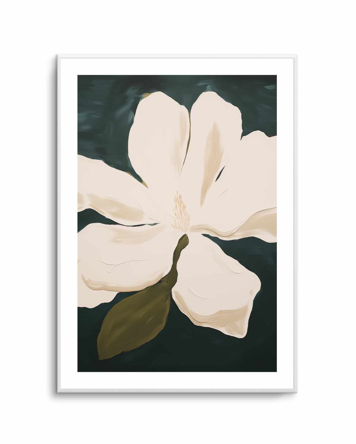 Abstract Magnolia | Art Print – Olive et Oriel