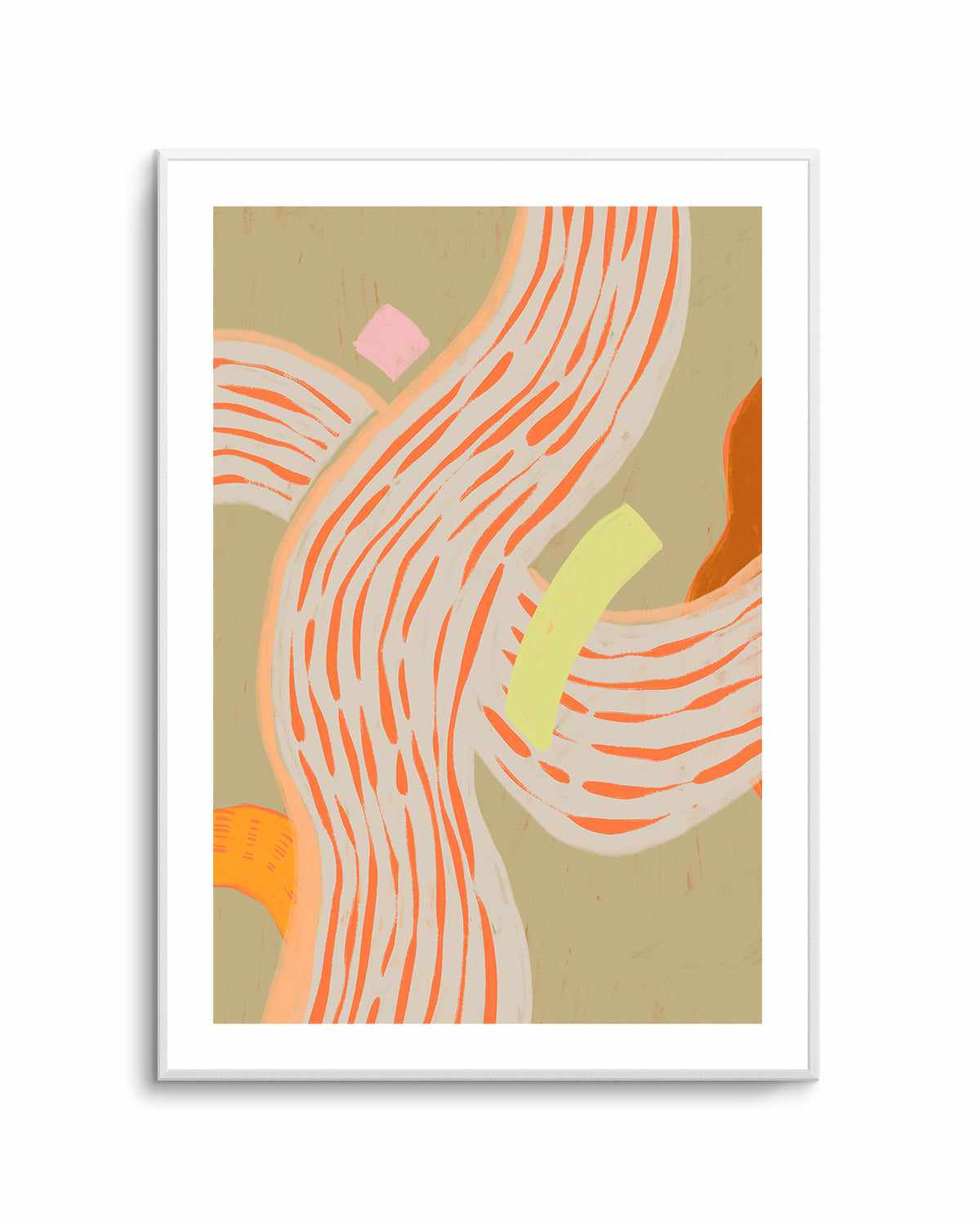 Landscape Illustration Wall Art Print | Arty Guava Autumn – Olive et Oriel