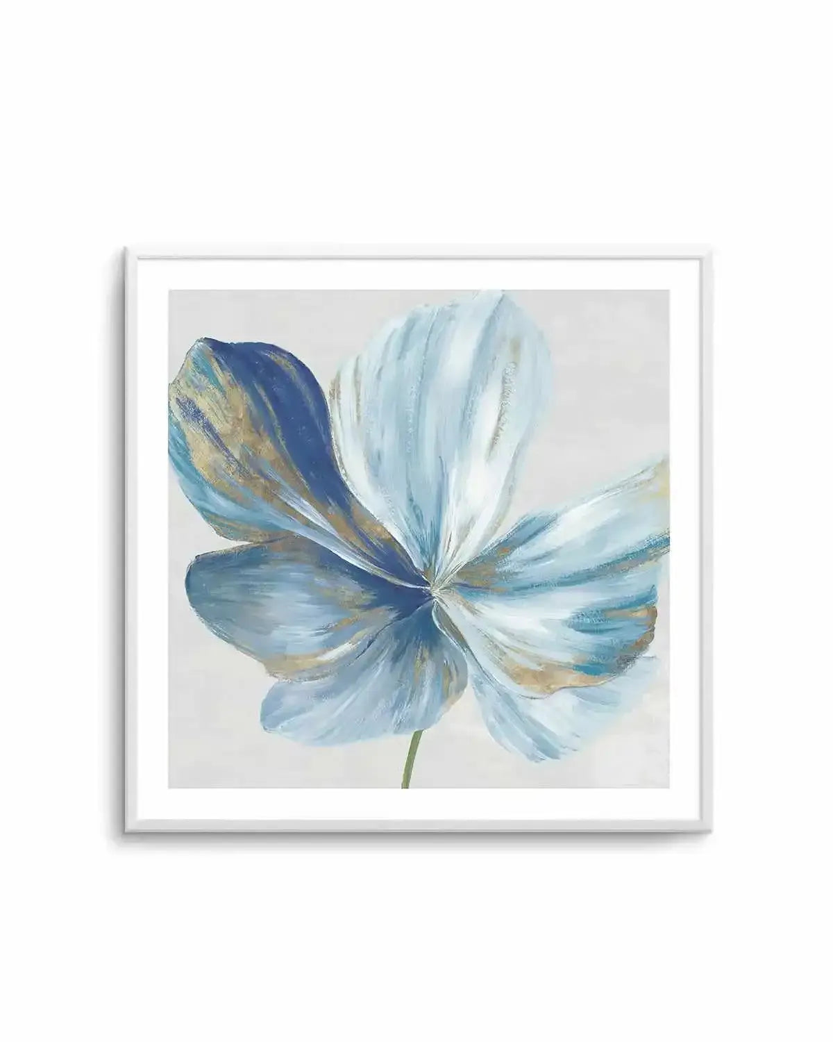 Buy Big Blue Flower II Wall Art Print! – Olive et Oriel