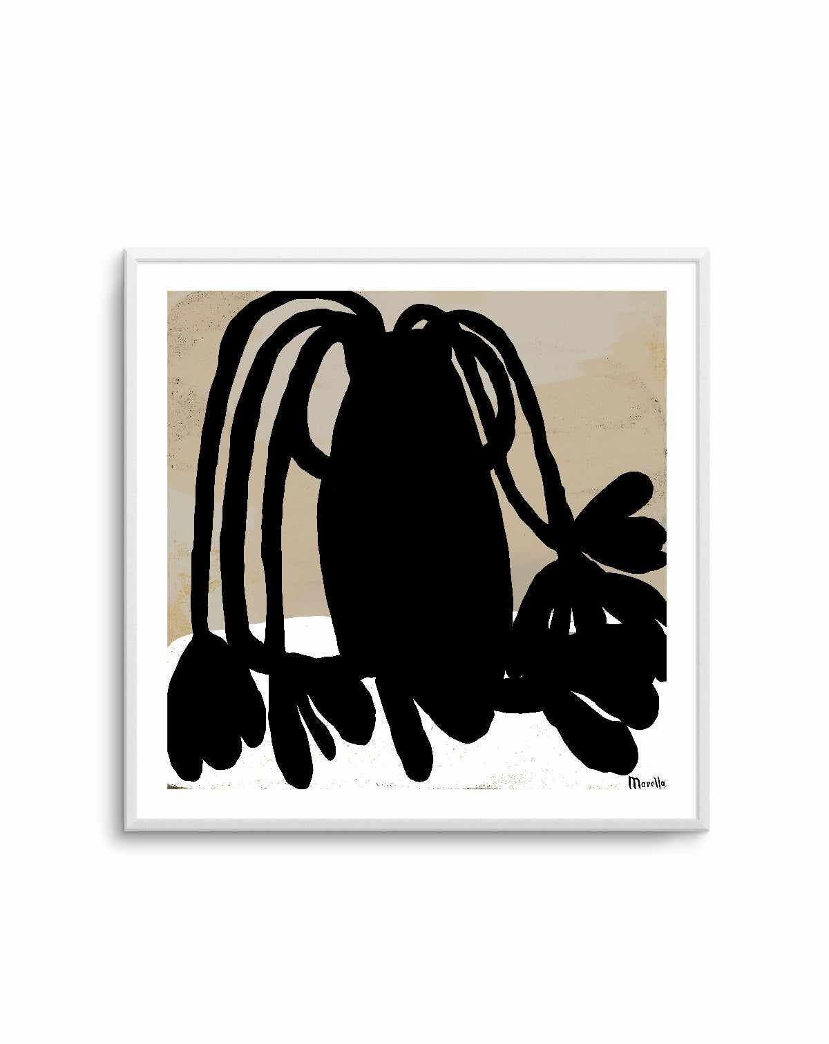 Black Plant by Marco Marella | Art Print – Olive et Oriel