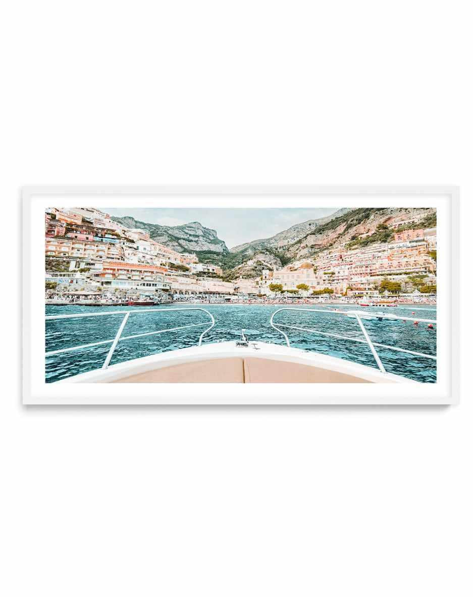 Boat Life, Positano | Panoramic Art Print – Olive et Oriel