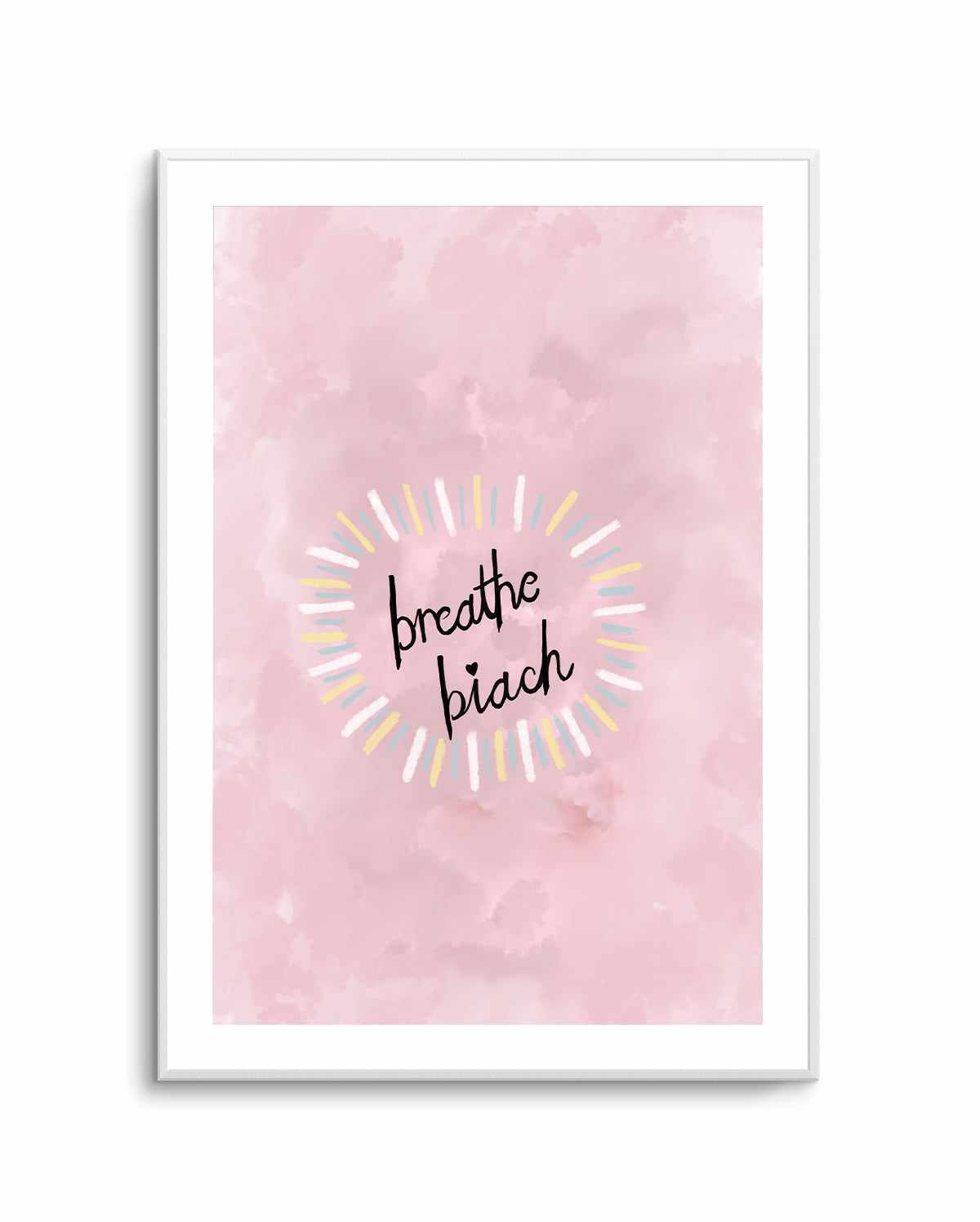 Breathe Biach | Art Print – Olive et Oriel