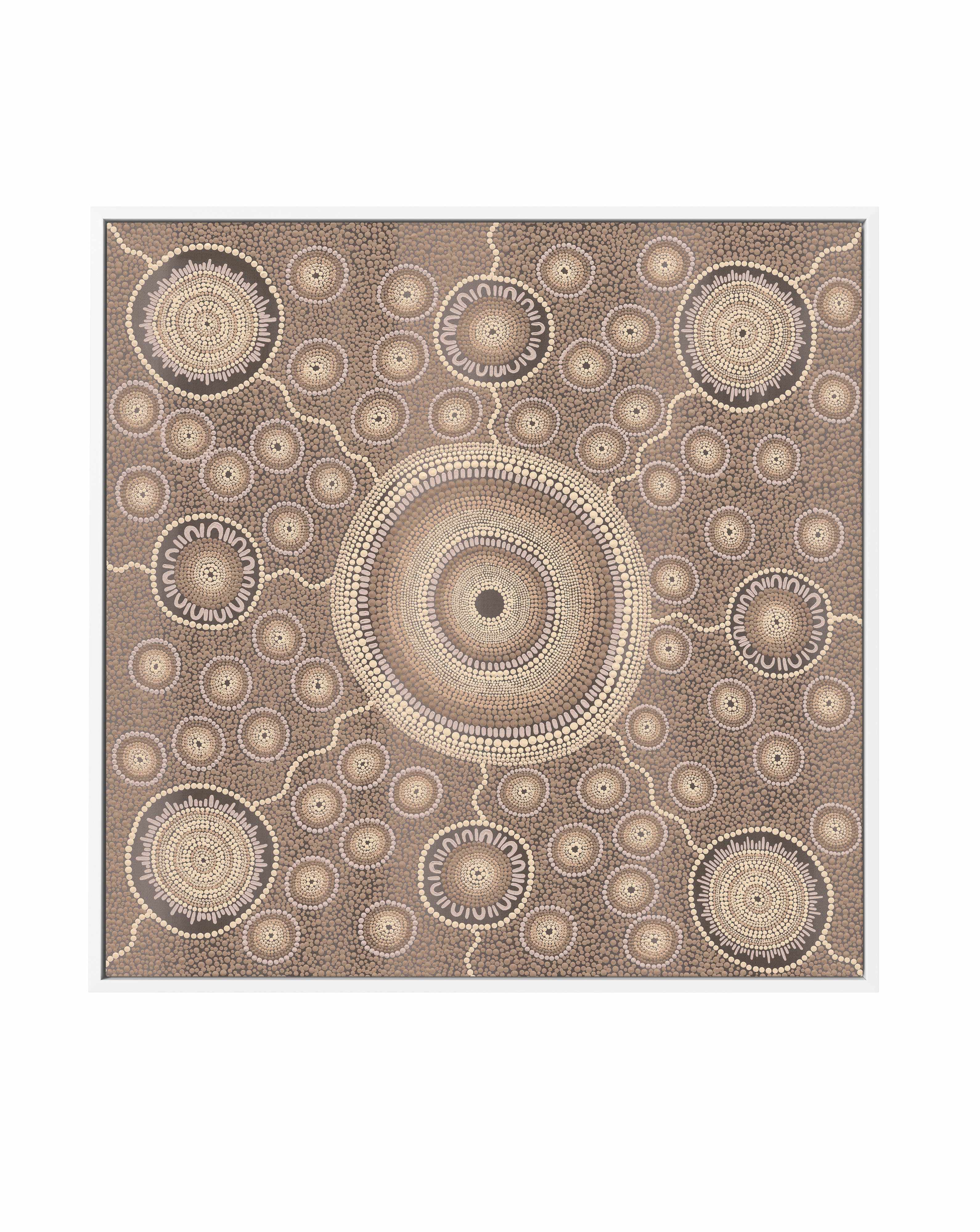 Bulali by Bianka Carson | Framed Canvas Art Print – Olive et Oriel