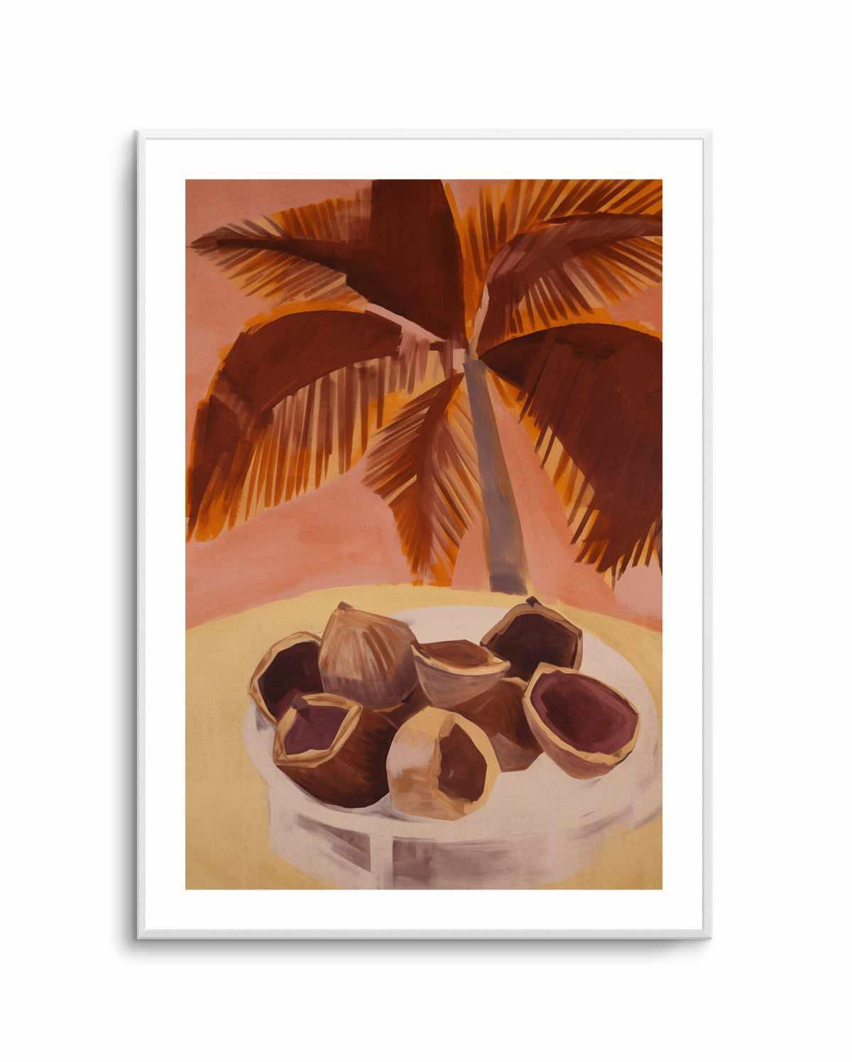 Tropical Wall Art Print | Calypso I Coconut Palm – Olive et Oriel