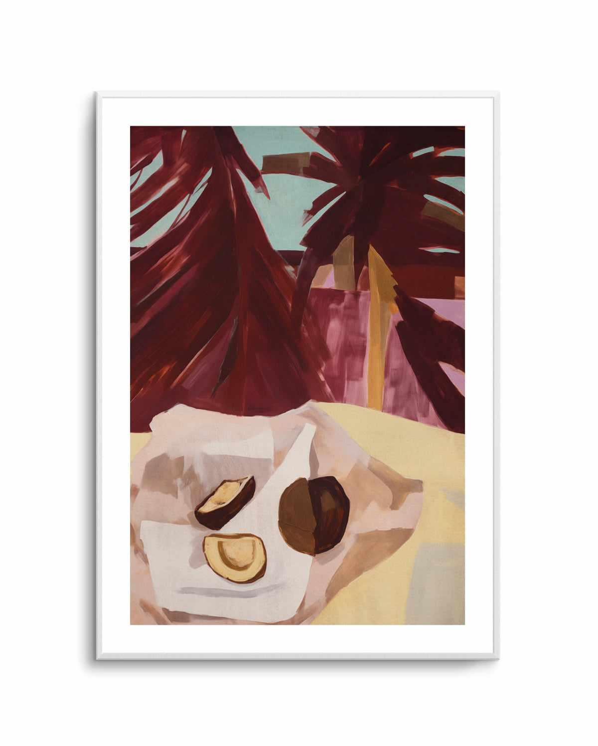 Tropical Wall Art Print | Calypso II Palm Still Life – Olive et Oriel