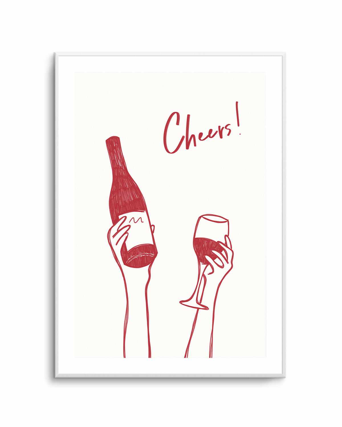 Cheers! | Art Print – Olive et Oriel