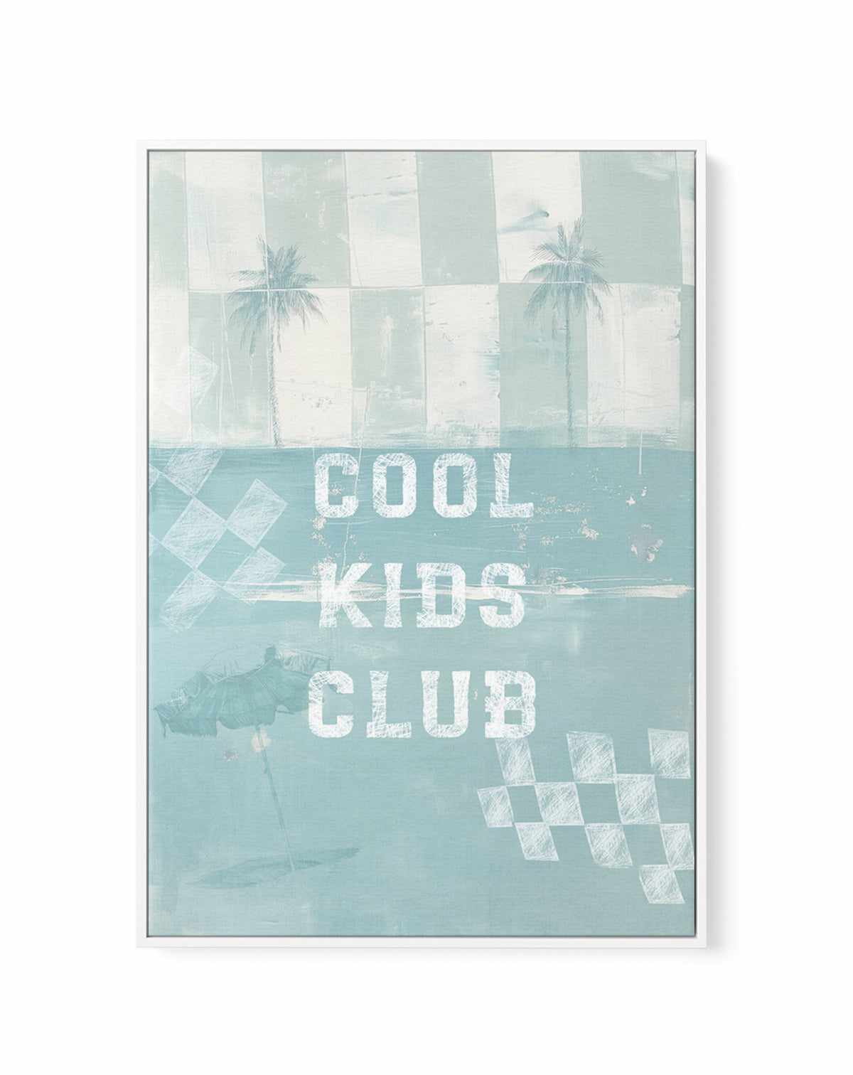 Cool Kids Club | Framed Canvas Art Print – Olive et Oriel