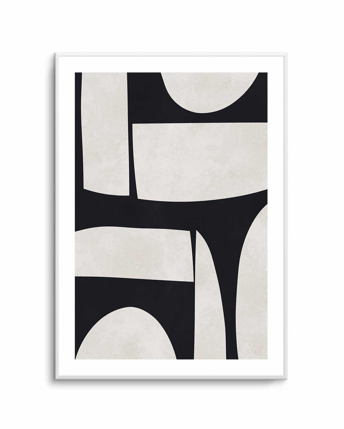 Curved Shapes 2 | Art Print – Olive et Oriel