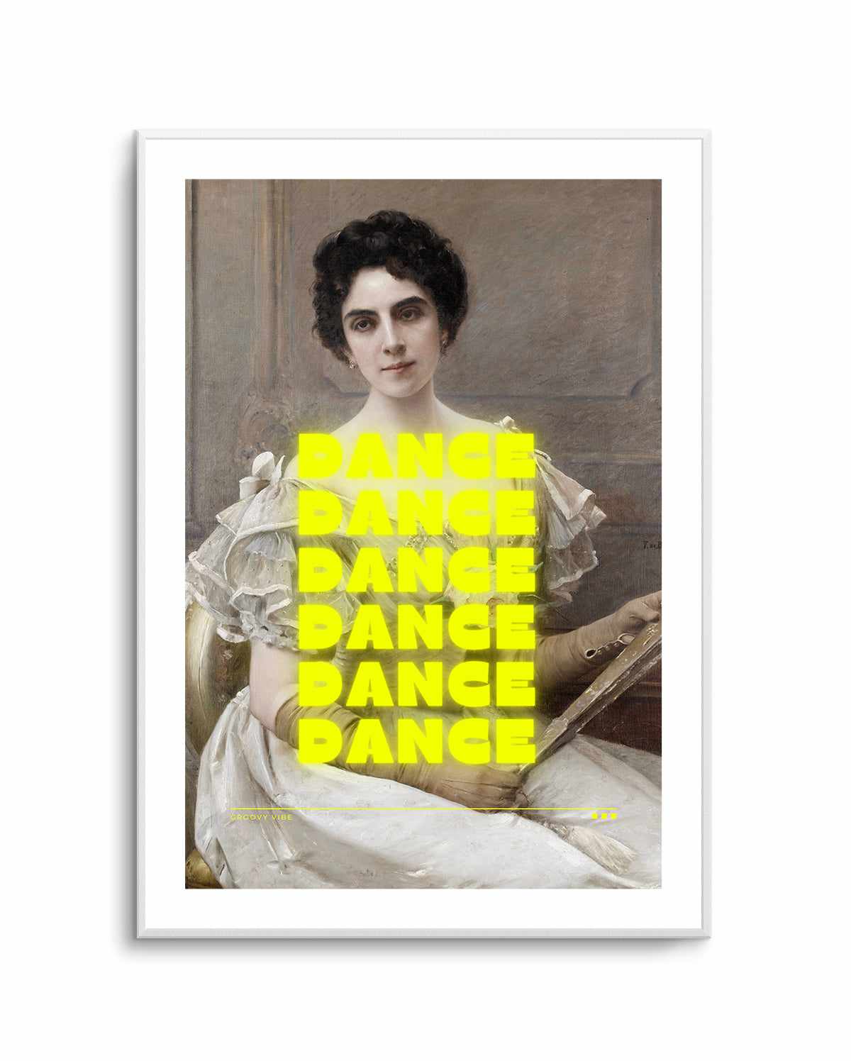 Typography Wall Art Print - Dance Pop Art Portrait – Olive et Oriel