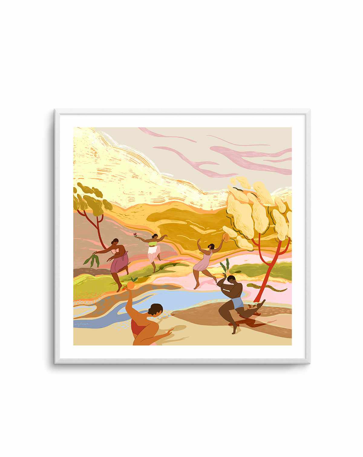 Dancing In Paradise by Arty Guava | Art Print – Olive et Oriel