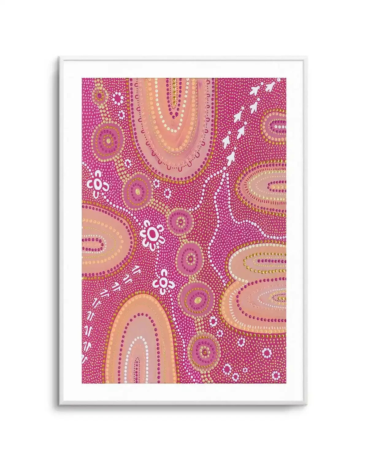 Indigenous Wall Art Print | Dancing On Country I Domica Hill – Olive et ...