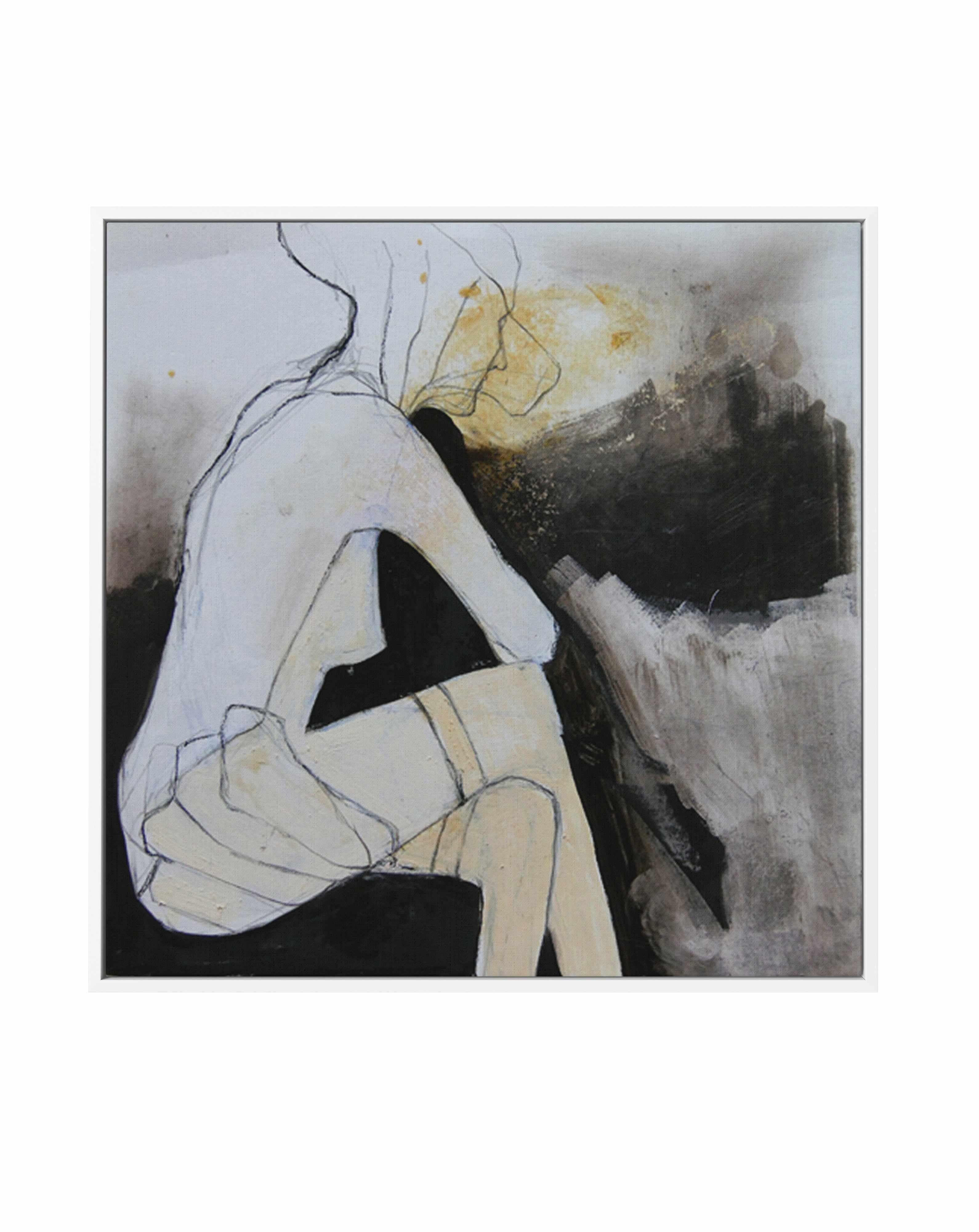 Diva by Doris Schmitz | Framed Canvas Art Print – Olive et Oriel