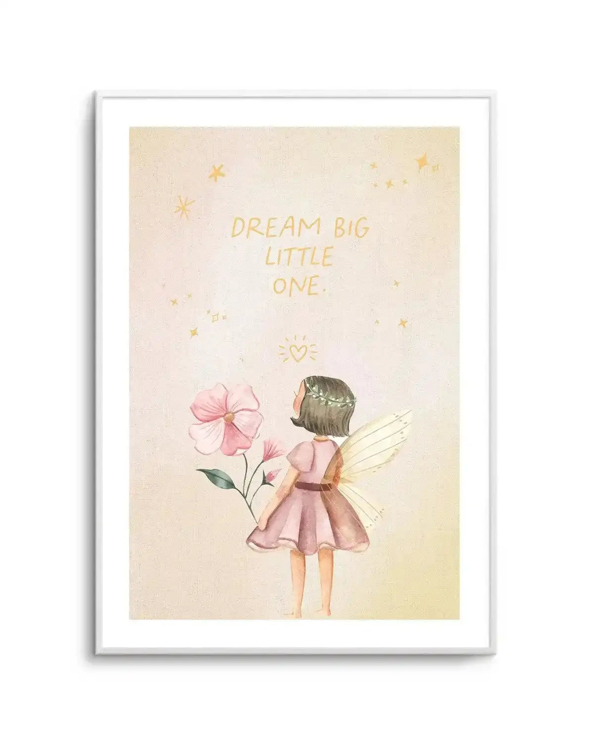 Childrens Wall Art Print Fairy Friends IV Watercolour – Olive et Oriel