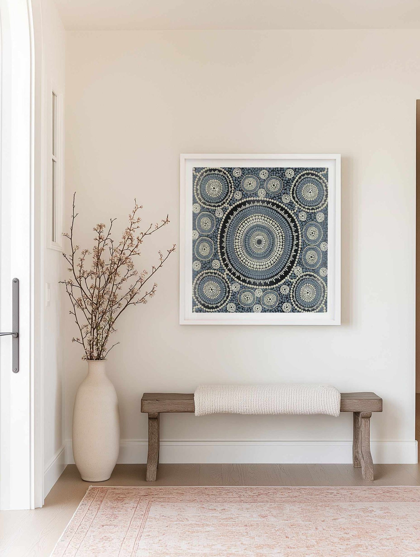 Blue Indigenous Wall Art Prints - FREE Aus-wide shipping! – Olive et Oriel