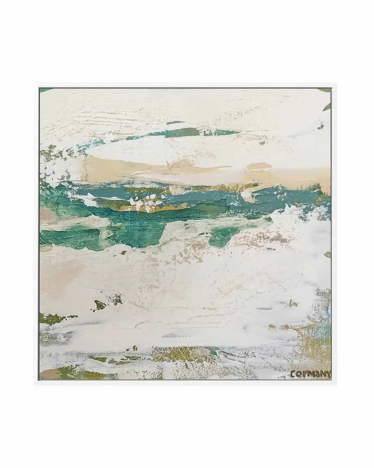 Buy 'Gulf Tides II' by Claire Cormany Framed Canvas Art Print! – Olive ...