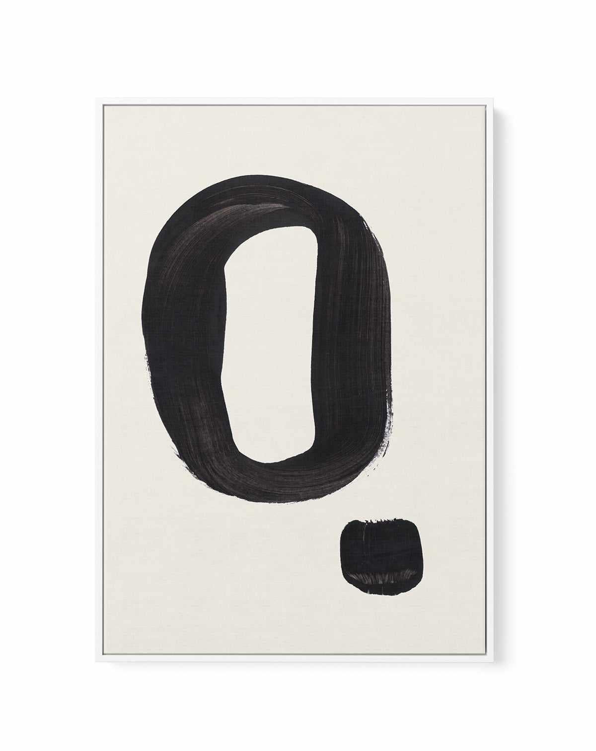 Ink Ring | Framed Canvas Art Print – Olive et Oriel