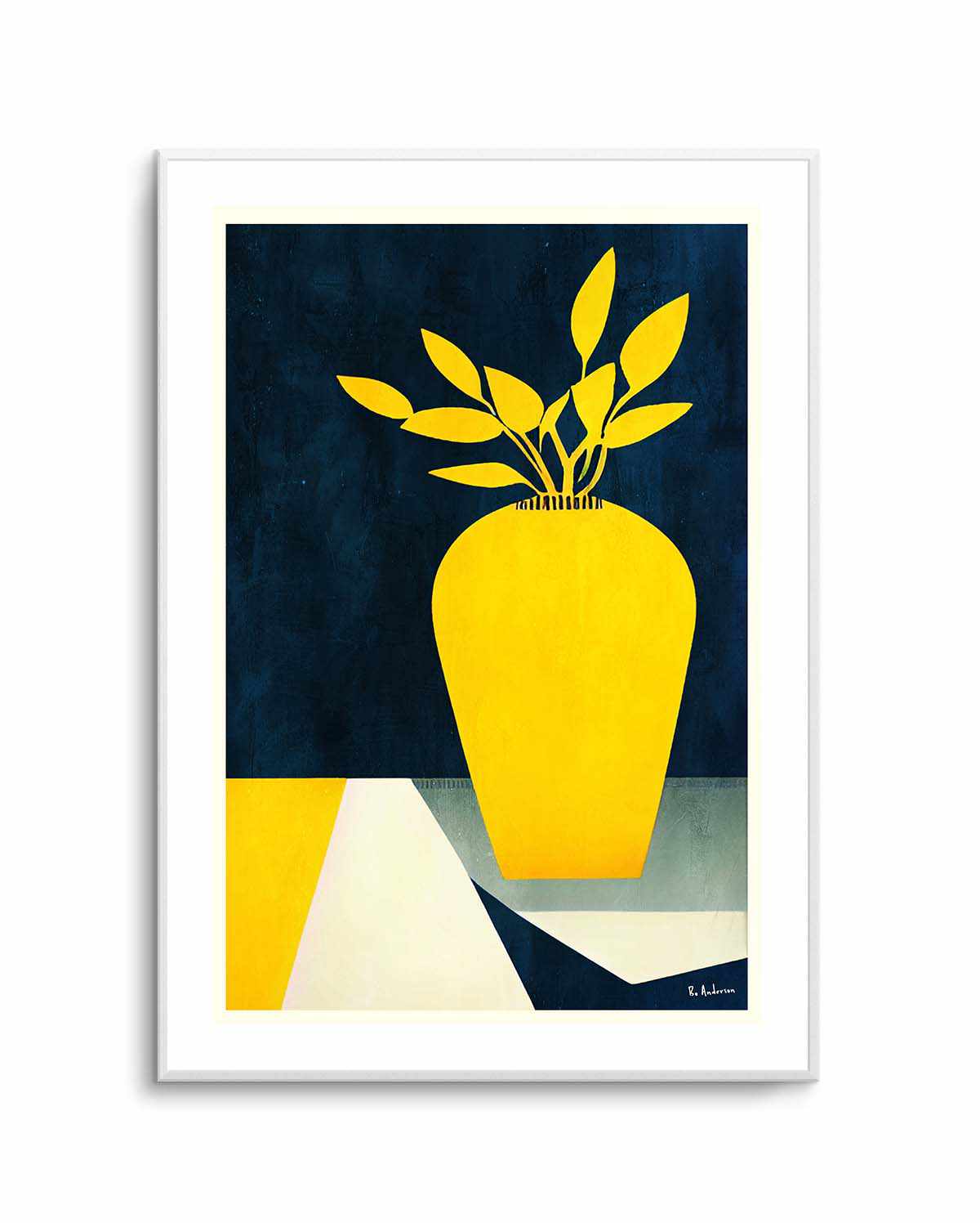 Les Fleurs Jaunes by Bo Anderson | Art Print – Olive et Oriel