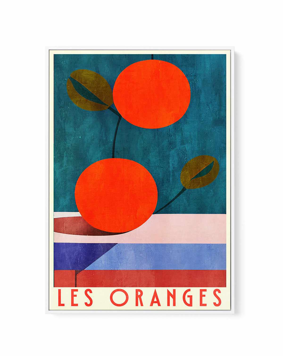 Les Oranges By Bo Anderson | Framed Canvas Art Print – Olive et Oriel