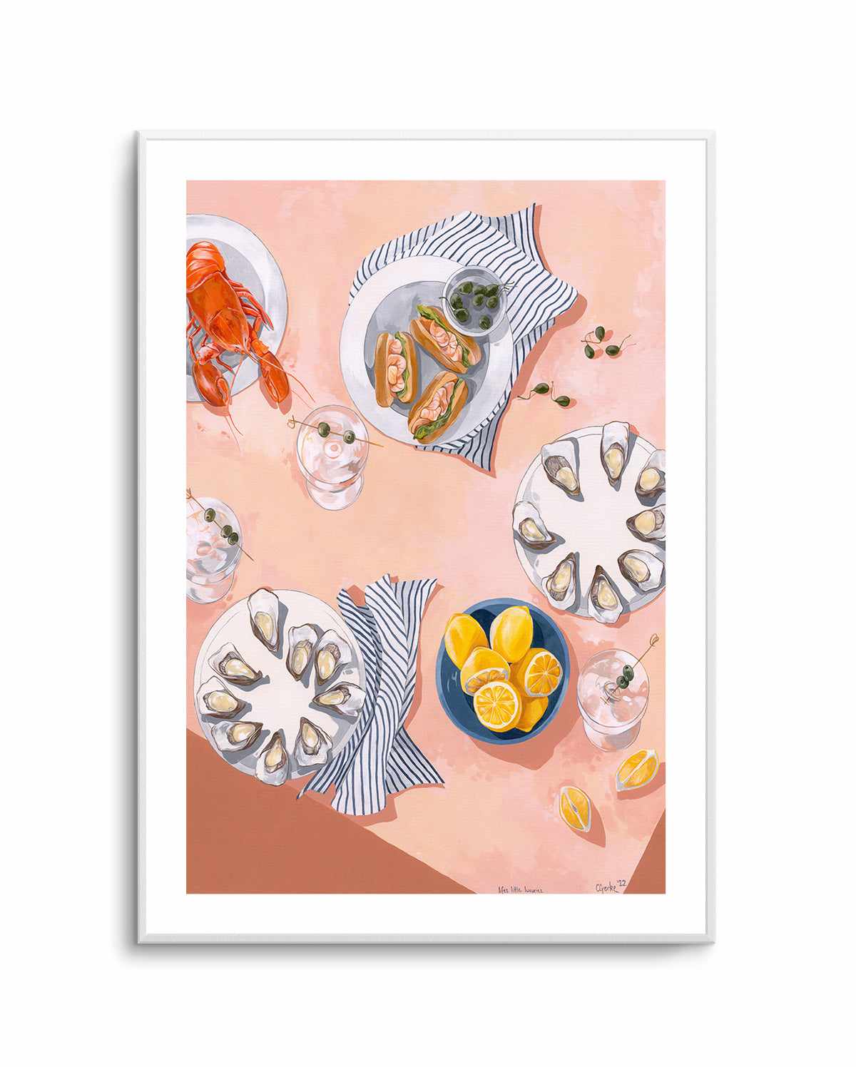 Lifes Little Luxuries by Cat Gerke | Art Print – Olive et Oriel