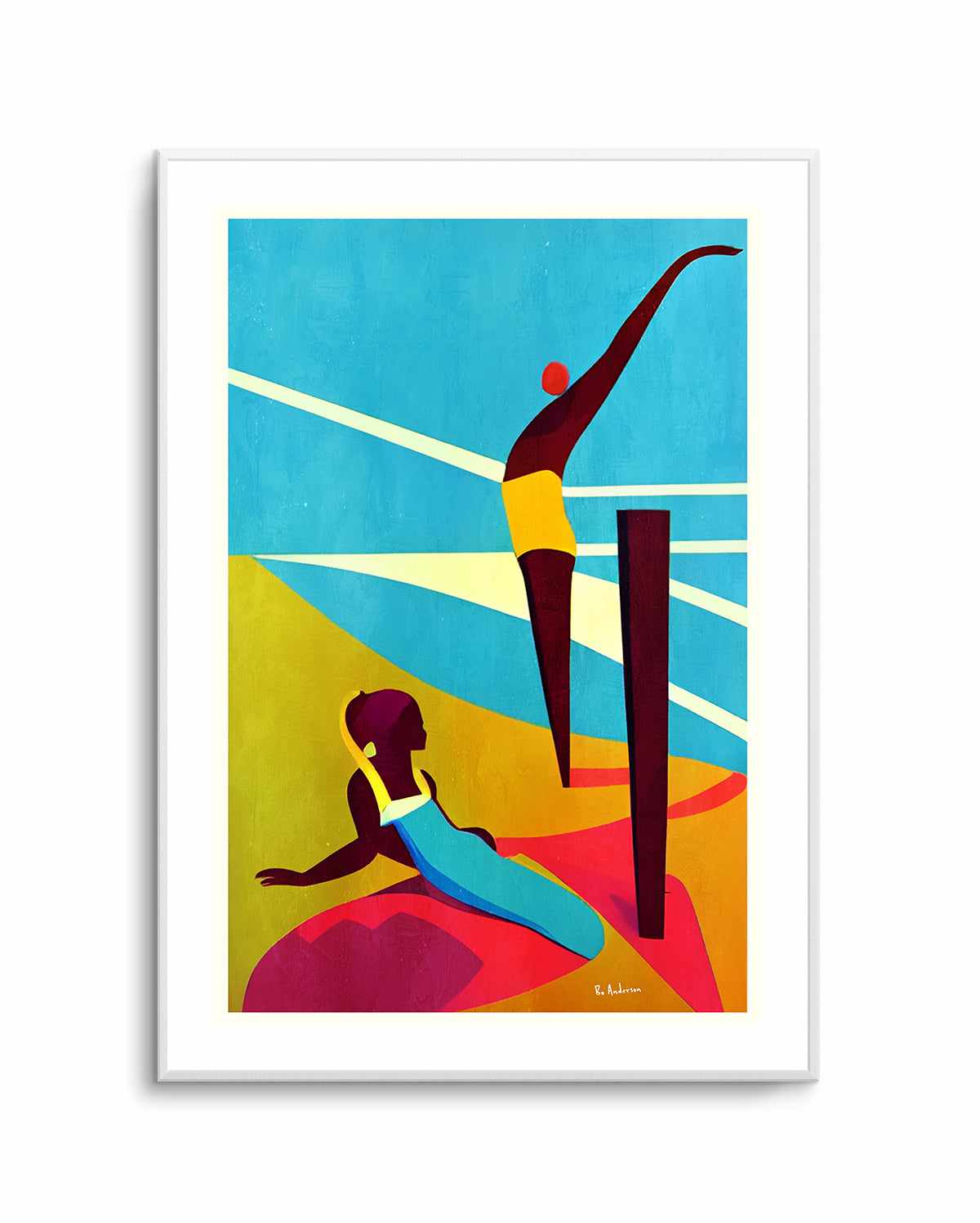 Martinique 1958 By Bo Anderson | Art Print – Olive et Oriel