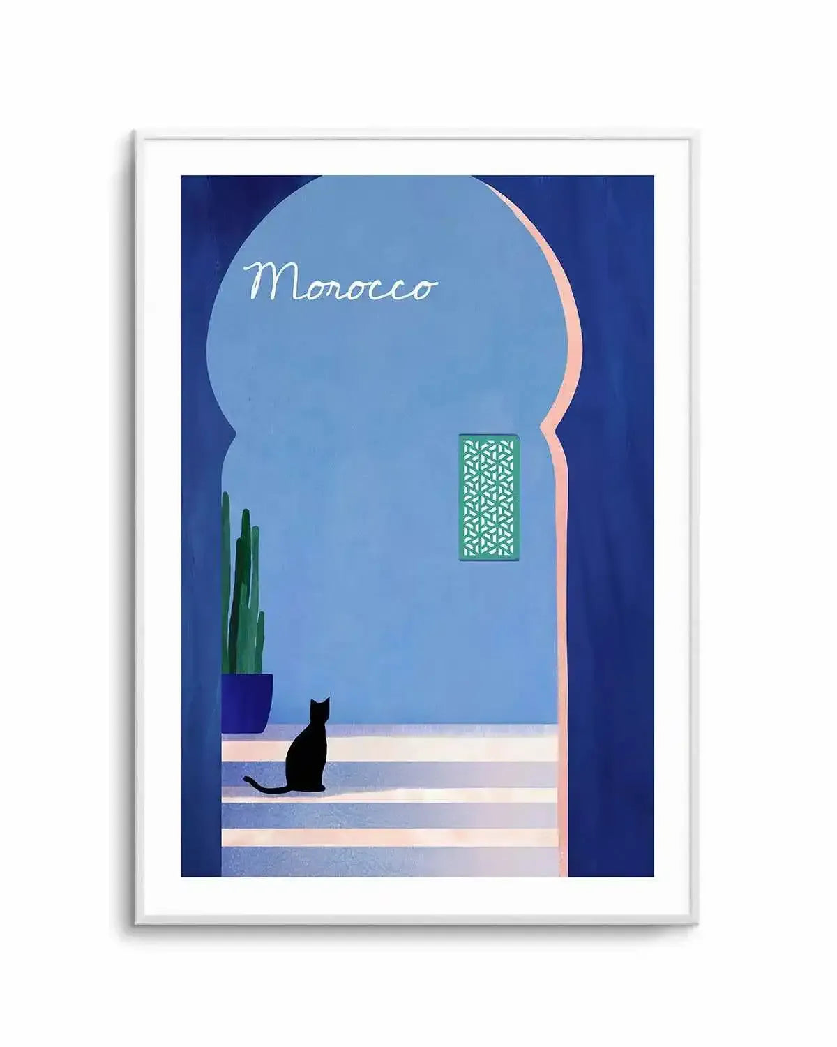 Buy 'Morocco, Cat' by Henry Rivers Wall Art Print! – Olive et Oriel
