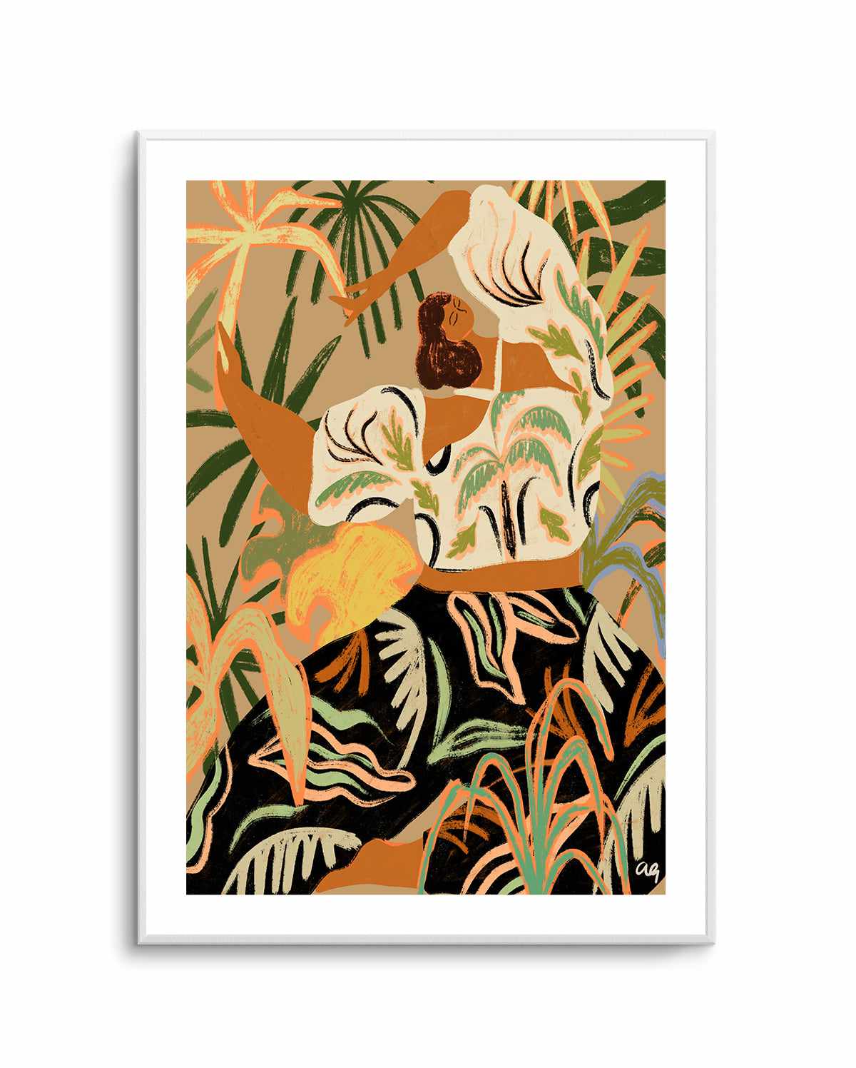Nature Embrace by Arty Guava | Art Print – Olive et Oriel