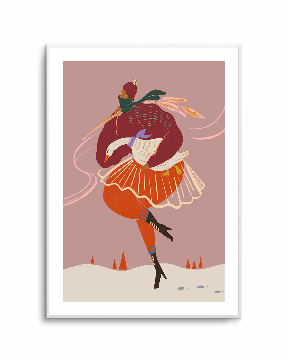 Oh My Goose by Arty Guava | Art Print – Olive et Oriel