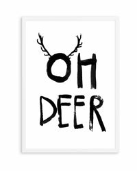 Oh Deer By Treechild | Art Print – Olive et Oriel