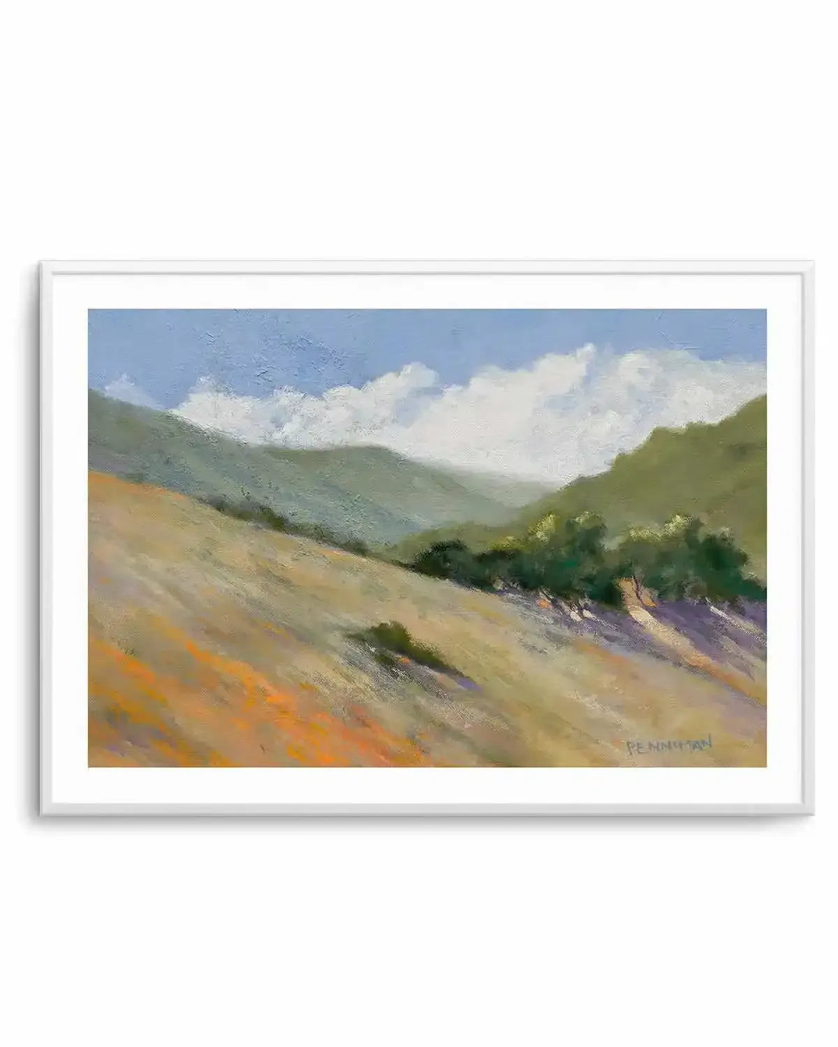 Buy Old Toll Road, Calistoga by Ed Penniman Art Print | Next Day ...