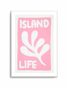 Pink Island Life by Teena Zerefos | Art Print – Olive et Oriel