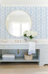Palisades in Light Blue Wallpaper | Premium Designer Wallpapers – Olive ...