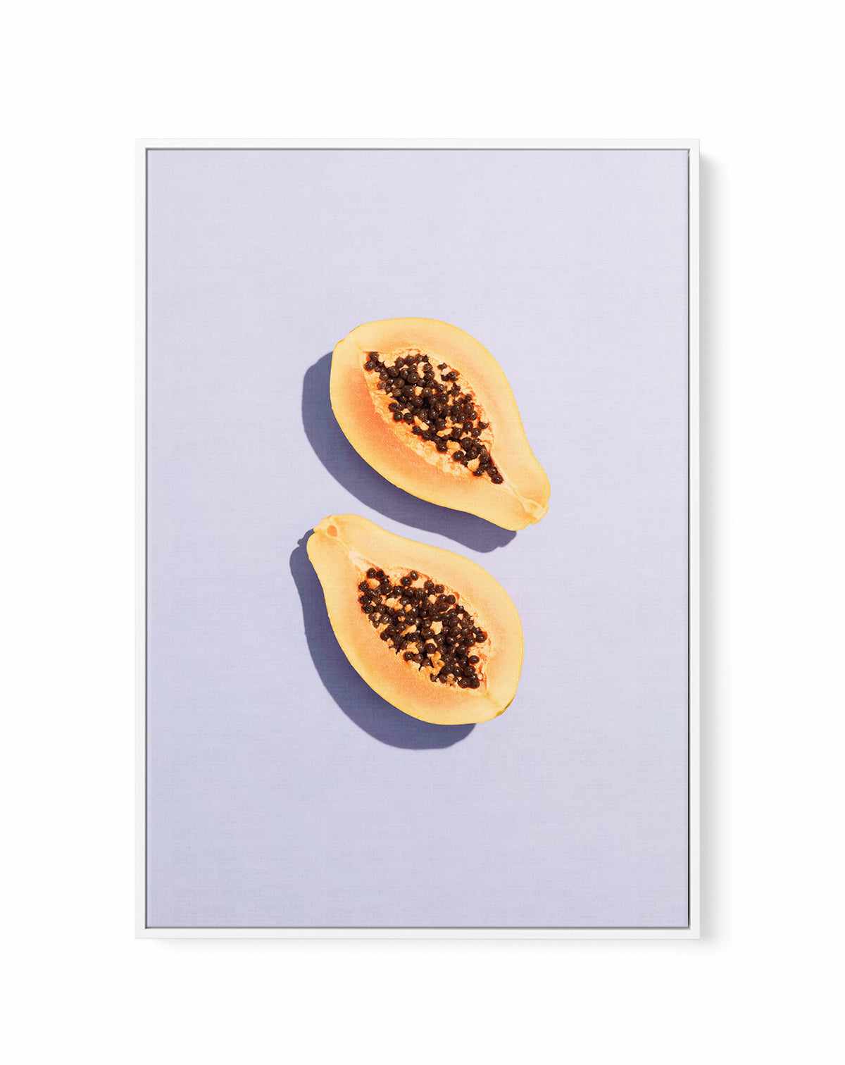 Papaya 01 By Studio III | Framed Canvas Art Print – Olive et Oriel