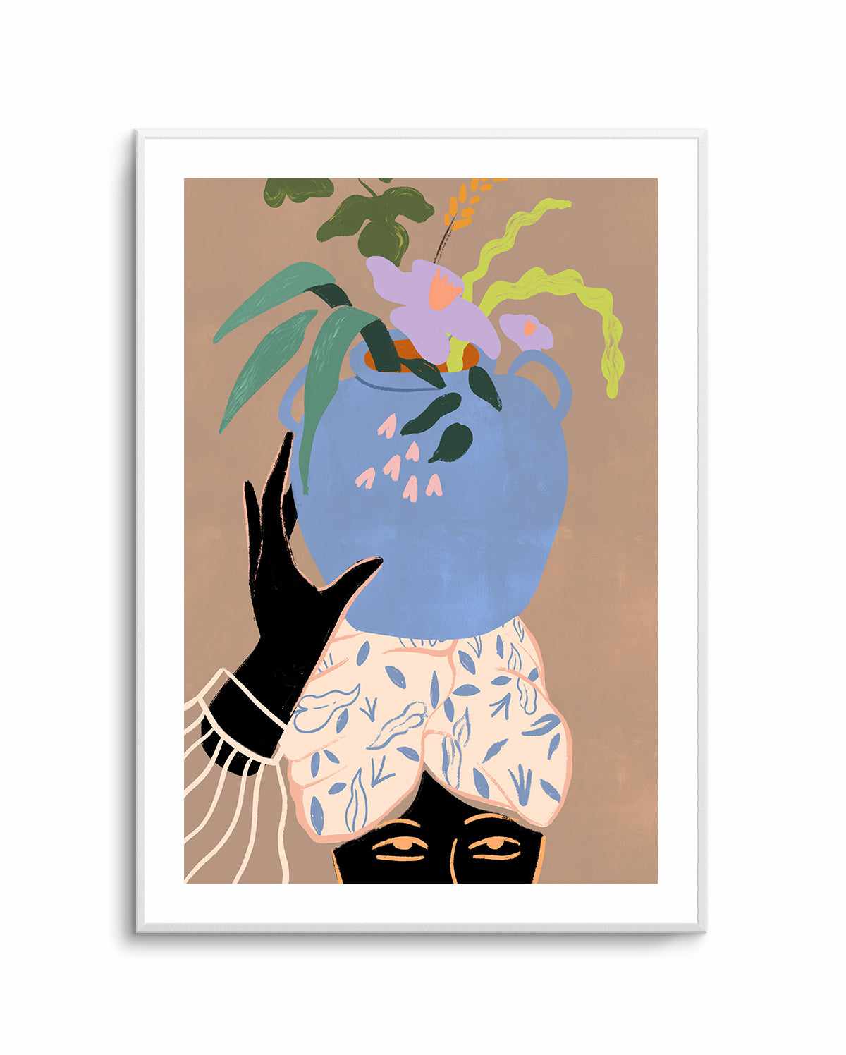 Plant Lady by Arty Guava | Art Print – Olive et Oriel