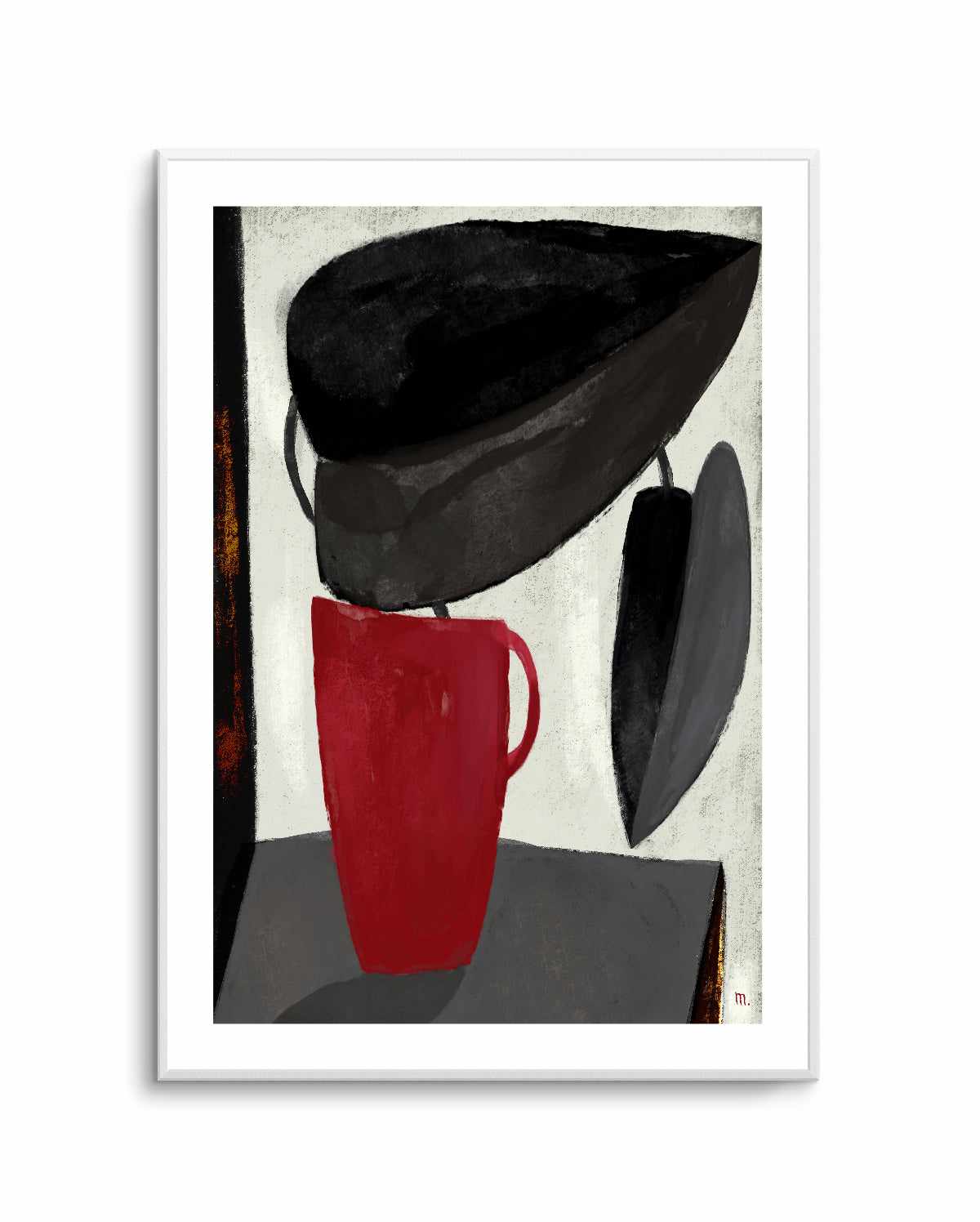 Plant With Two Leaves by Marco Marella | Art Print – Olive et Oriel