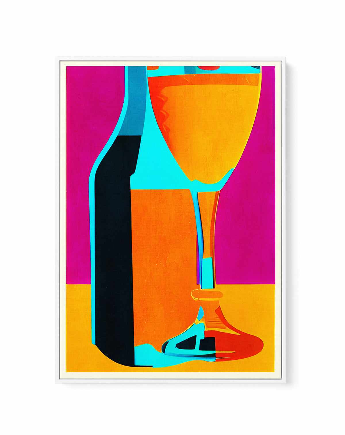 Salut Weekend By Bo Anderson | Framed Canvas Art Print – Olive et Oriel