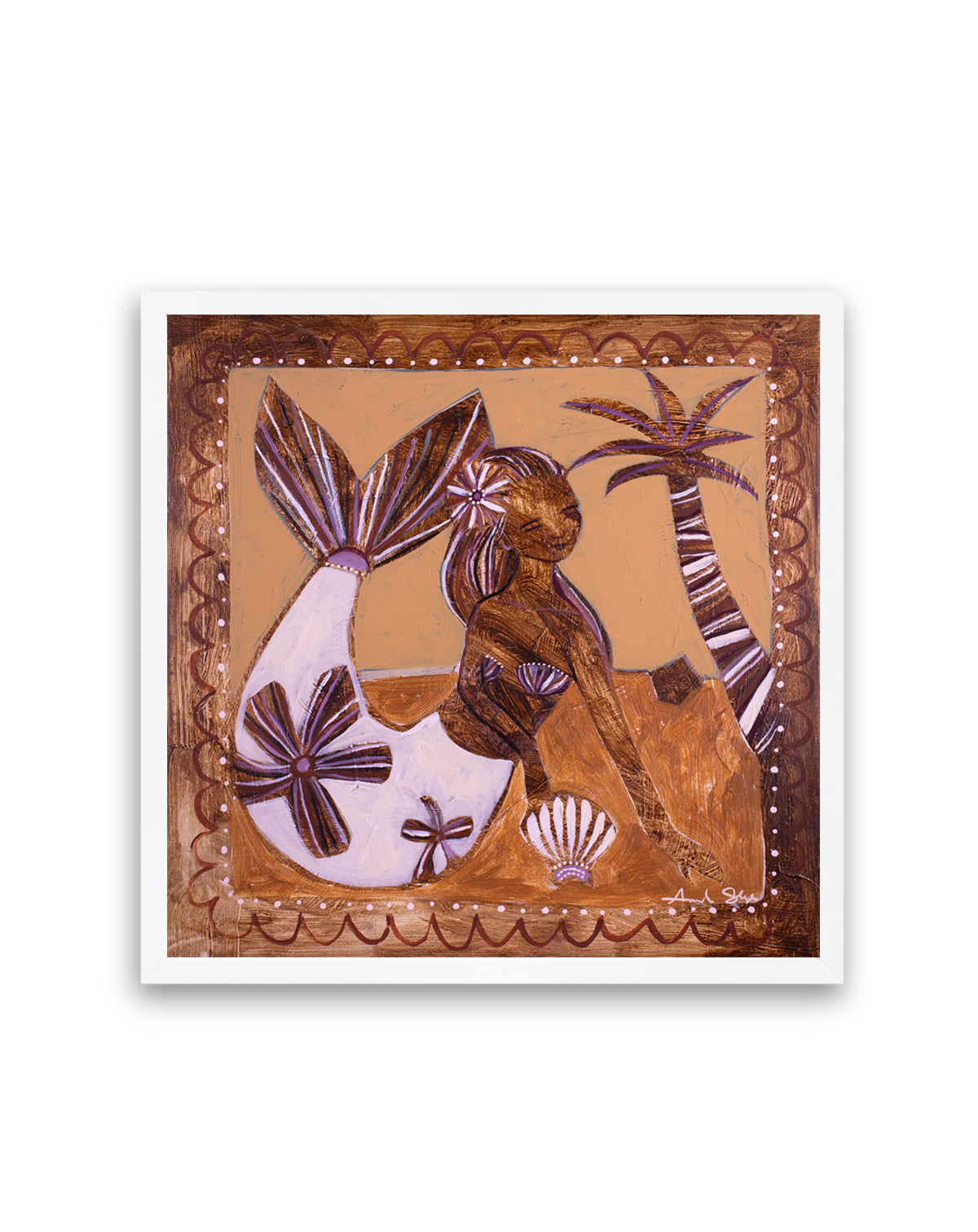 Sand and Sea by Amanda Skye | Art Print – Olive et Oriel