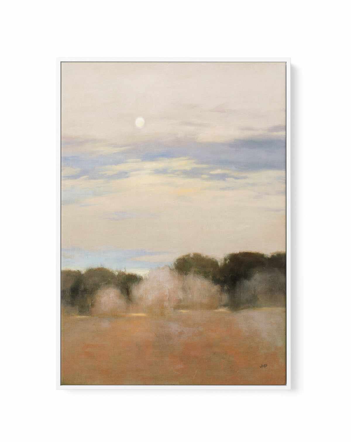 Sienna Fileds Neutral | Framed Canvas Art Print – Olive et Oriel