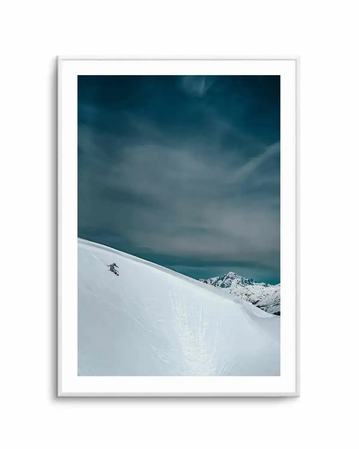 Buy 'Snowslide' by Marina Brisset Art Print | Next Day Shipping ...