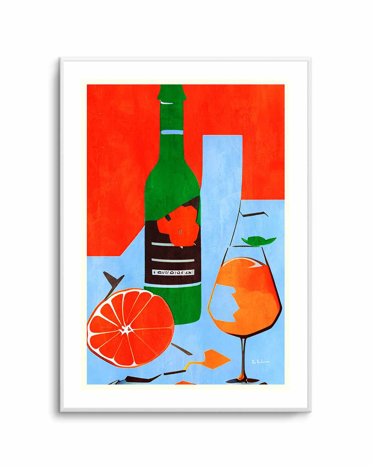 Sunny Picnic In the Park By Bo Anderson | Art Print – Olive et Oriel