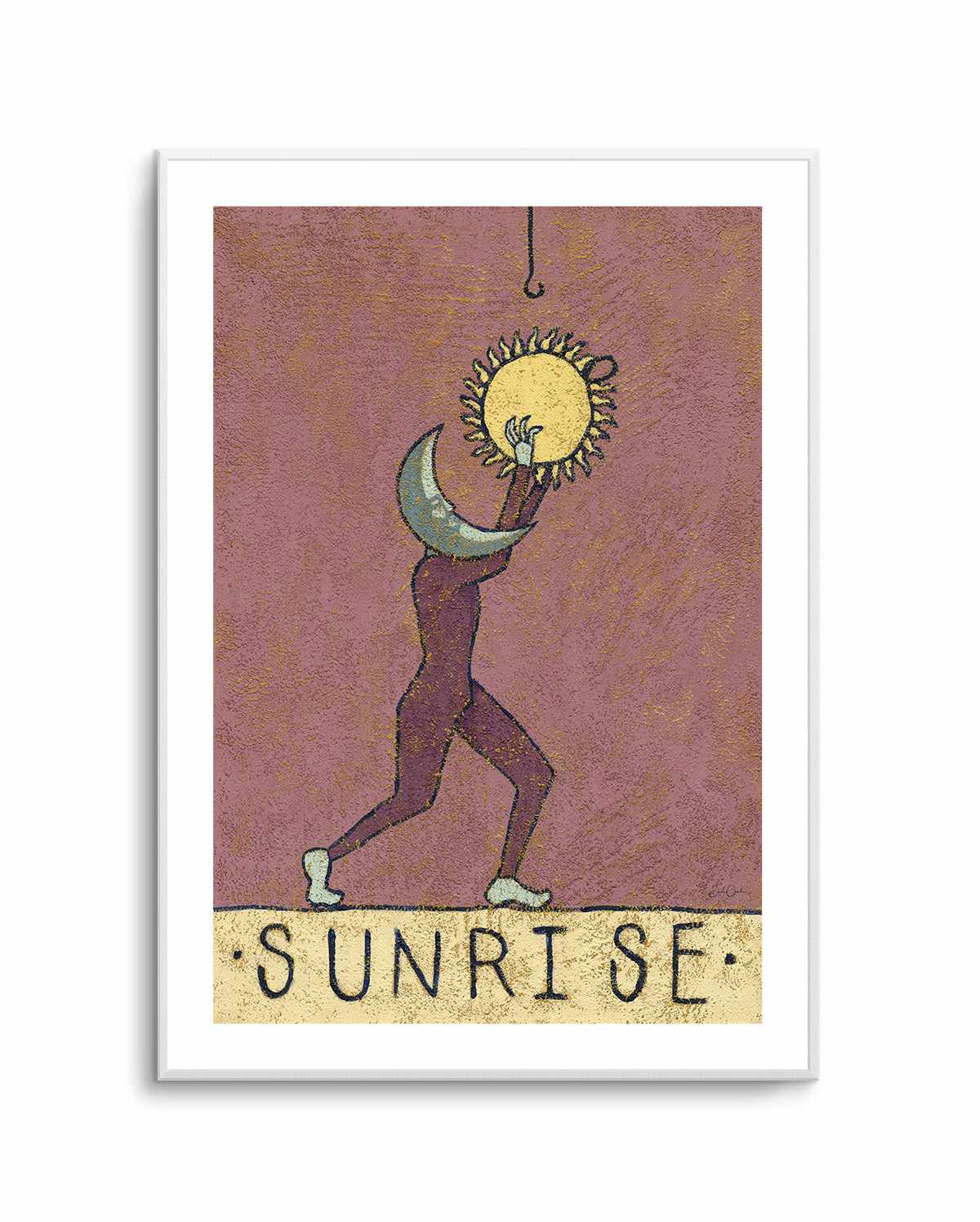 Sunrise by Julie Celina Template | Art Print – Olive et Oriel