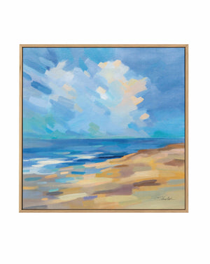 Sunshine Coast | Framed Canvas Art Print – Olive et Oriel