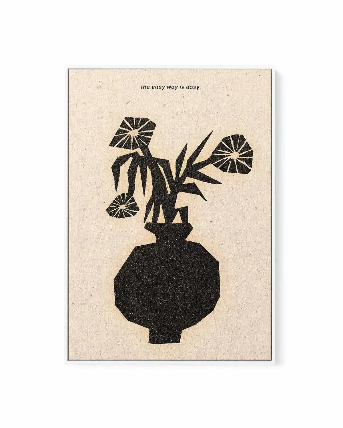 Buy The Easy Way by David Schmitt Framed Canvas Art Print! – Olive et Oriel