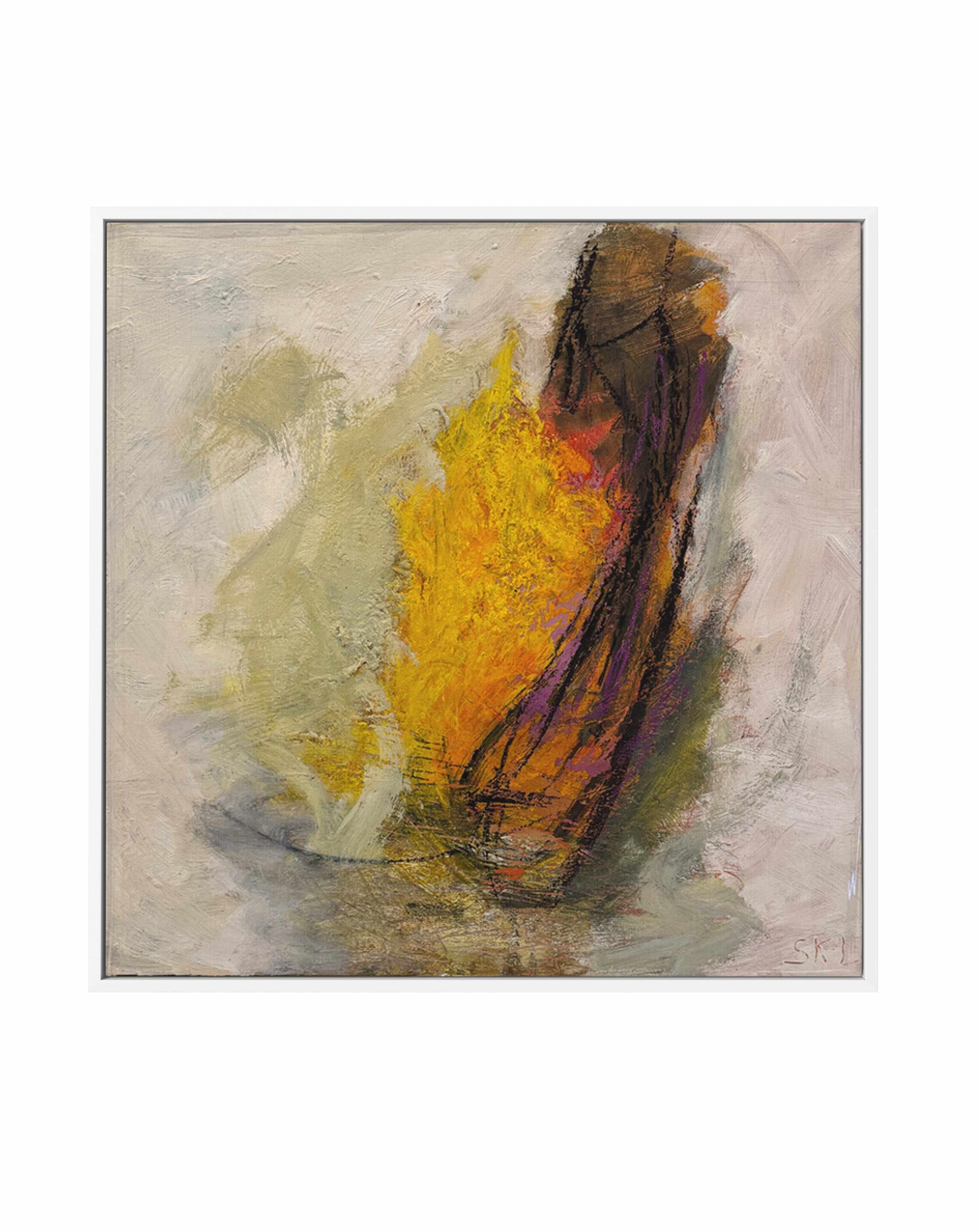 Time by Svend Kindt-Larsen | Framed Canvas Art Print – Olive et Oriel
