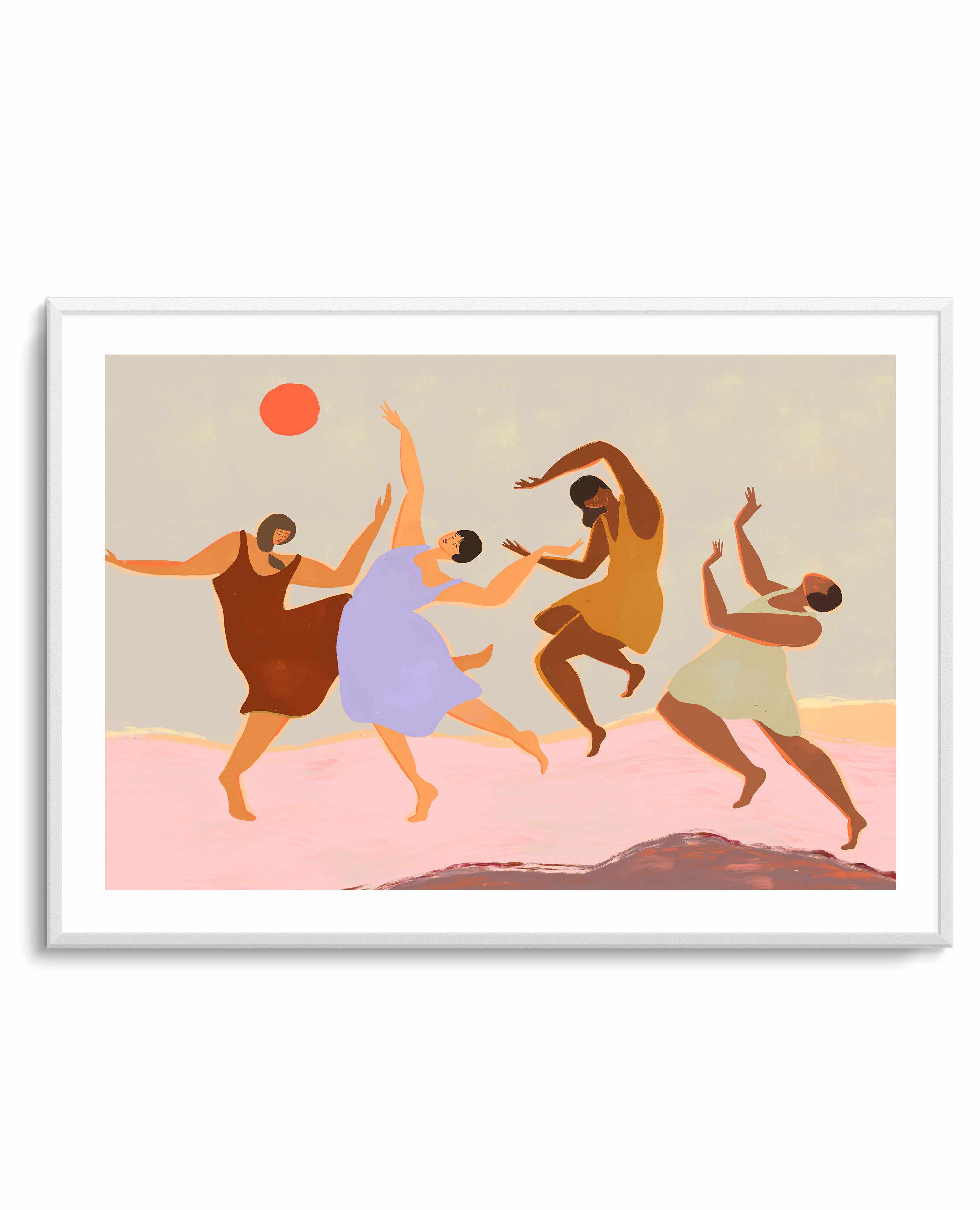 Together by Arty Guava Illustrated Wall Art Print – Olive et Oriel