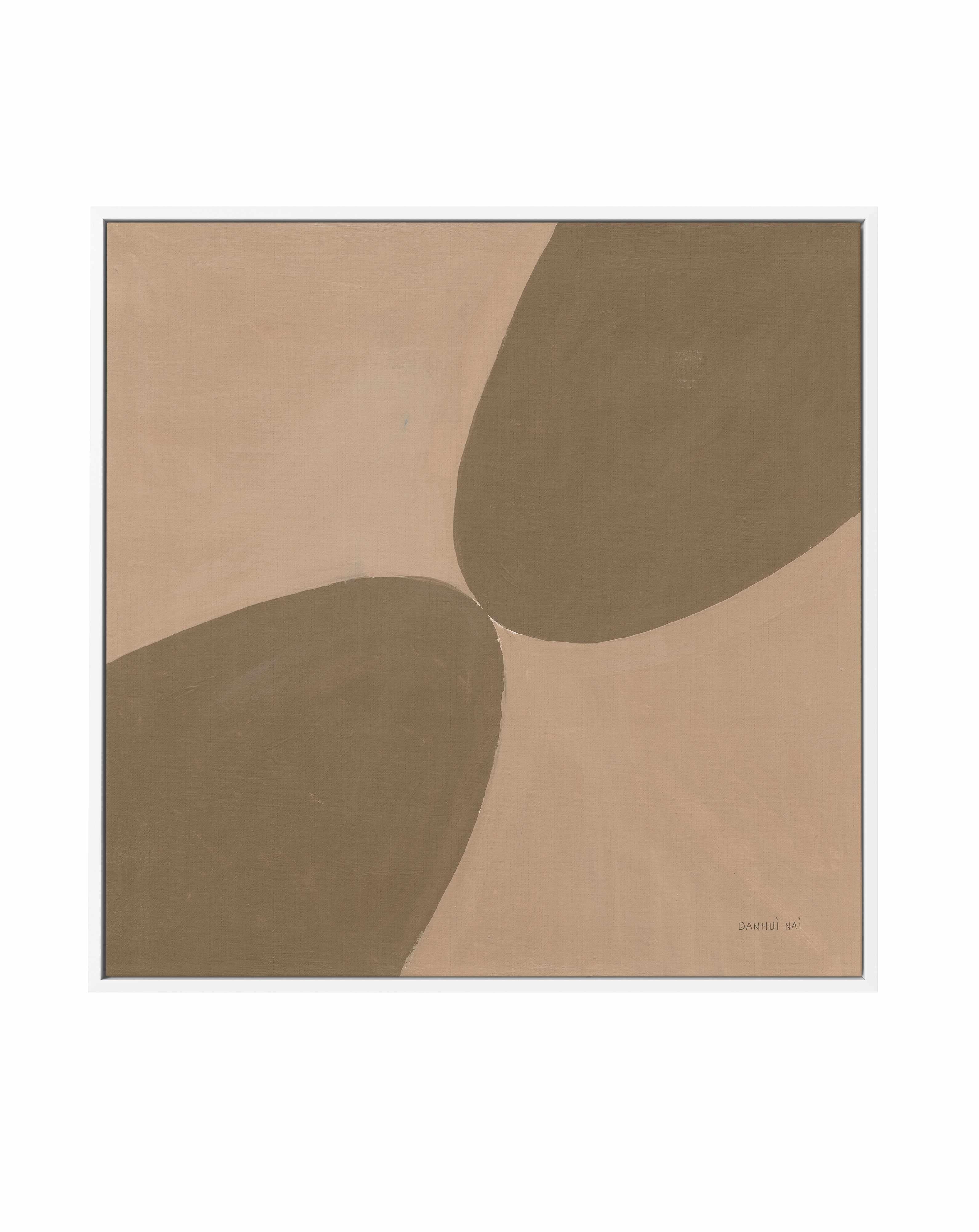 Unity Brown | Framed Canvas Art Print – Olive et Oriel