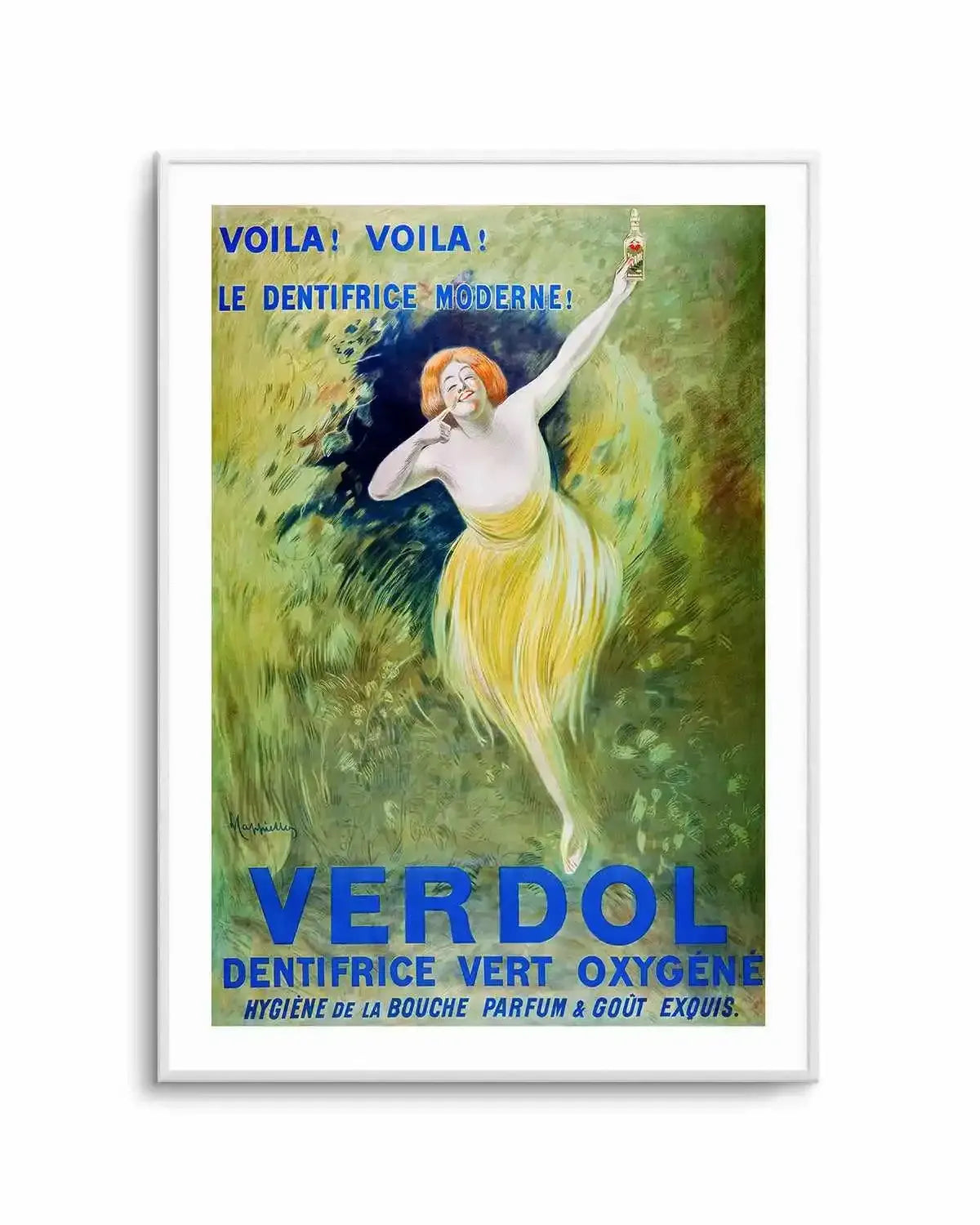 Vintage Poster Wall Art Print - Verdol Art Nouveau – Olive et Oriel